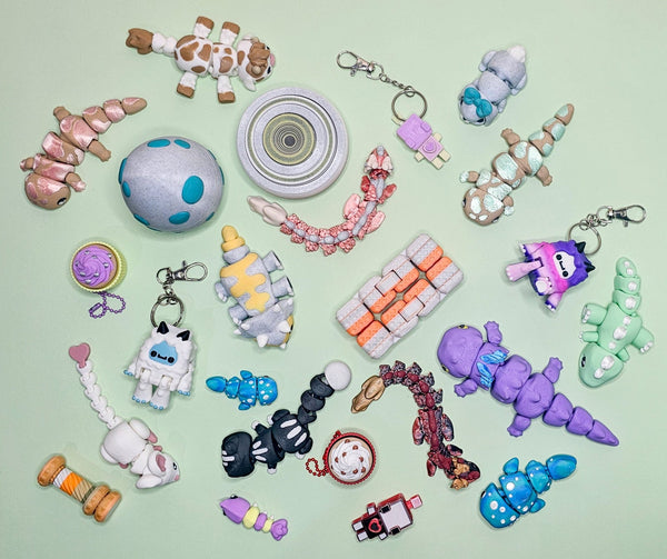 Mystery Fidget Box – Unique 3D Printed Sensory Toys | Elevated Expressions